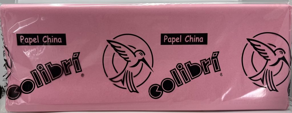 1 pack | Papel China 30″x20″ – Rosa / Light Pink – Colibri (100ct ...