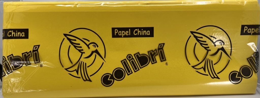 1 pack | Papel China 30″x20″ – Amarillo / Yellow – Colibri (100ct ...